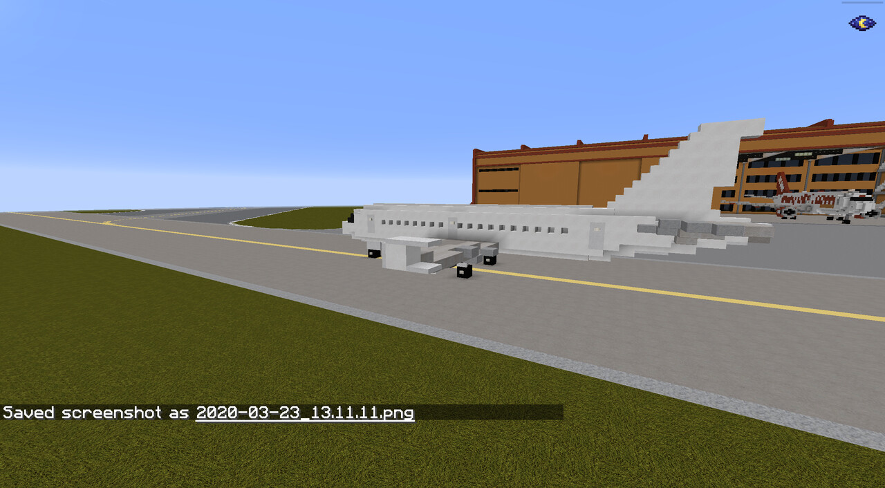 Minecraft Airbus A320 / 1:1 scale Minecraft Map