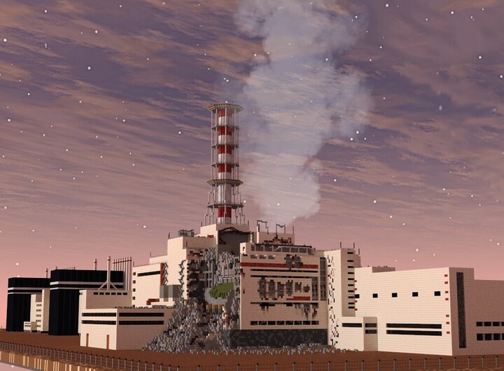 Chernobyl NPP - 26 April 1986 year Minecraft Map