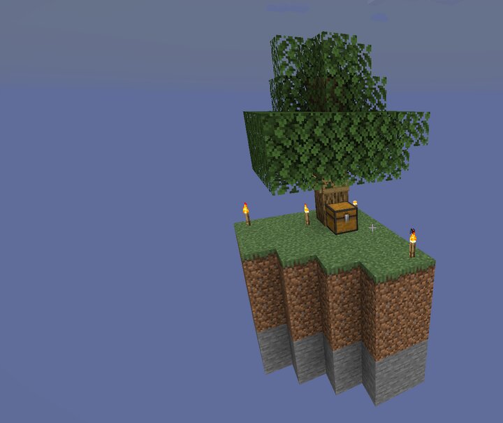 Custom skyblock V1.0 Minecraft Map