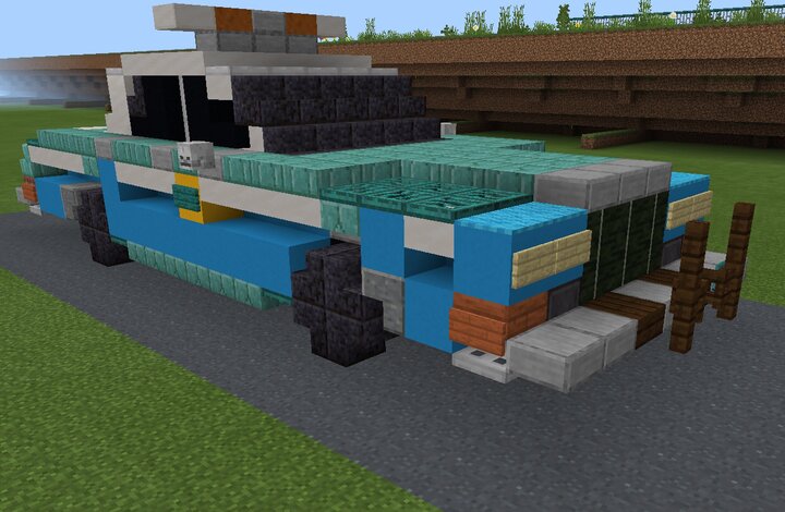 4:1 Dodge Diplomat police car (NYPD) Minecraft Map