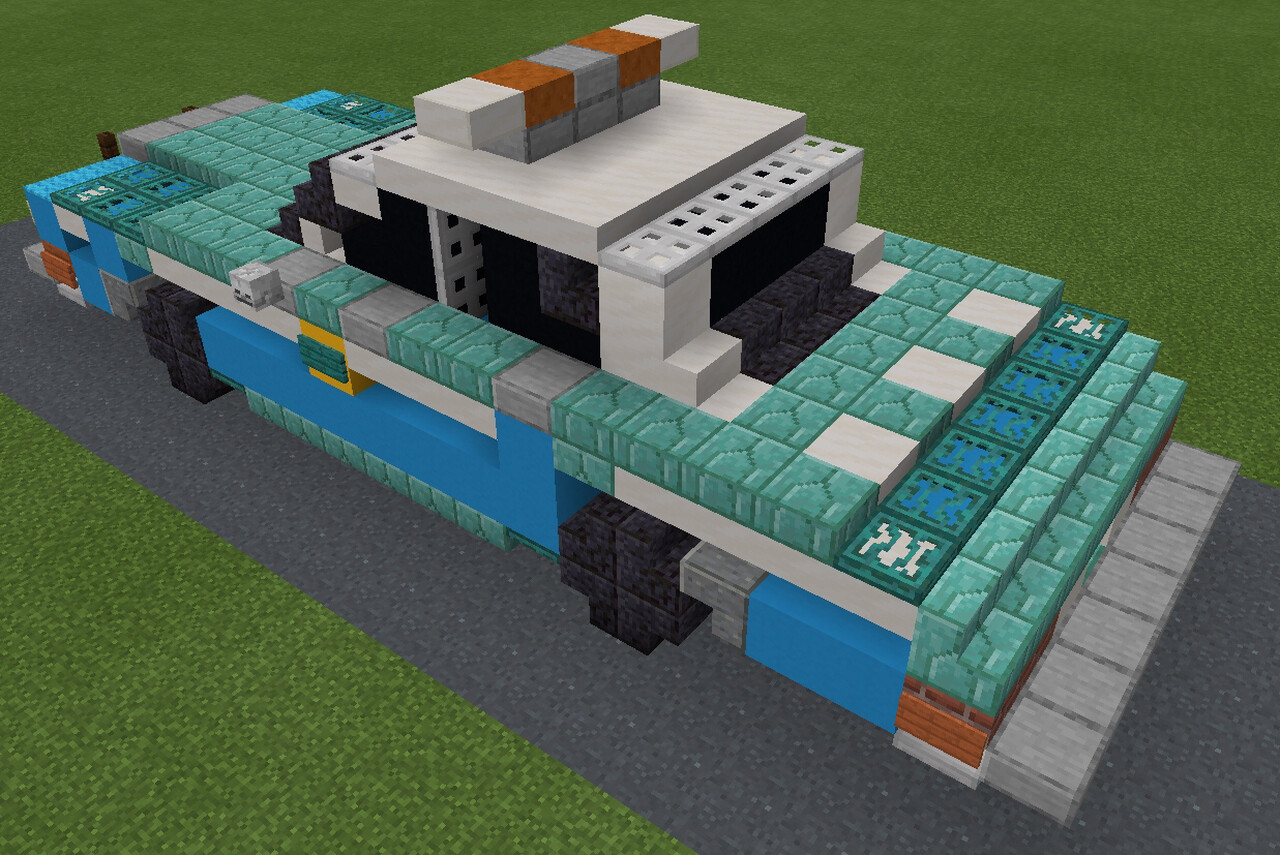 4:1 Dodge Diplomat police car (NYPD) Minecraft Map