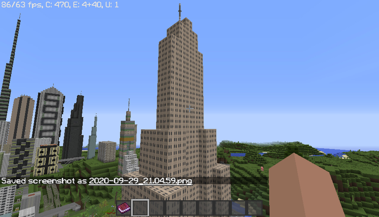 MINIATURE CITY v1.0.0 Minecraft Map