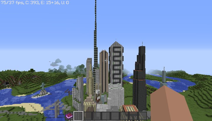 MINIATURE CITY v1.0.0 Minecraft Map