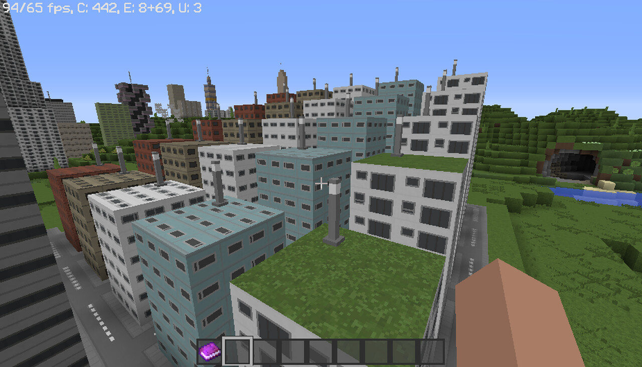 MINIATURE CITY v1.0.0 Minecraft Map
