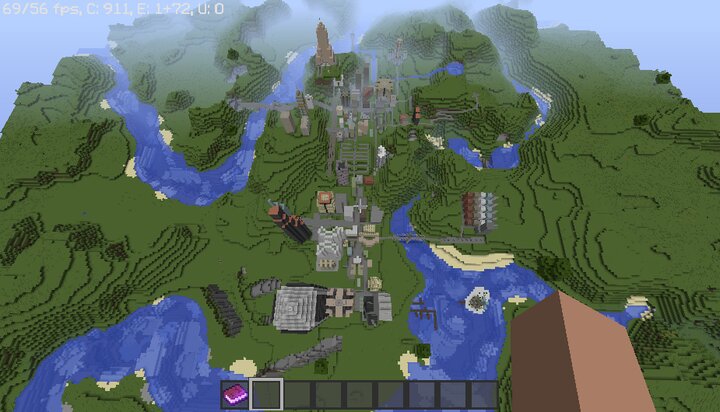 MINIATURE CITY v1.0.0 Minecraft Map