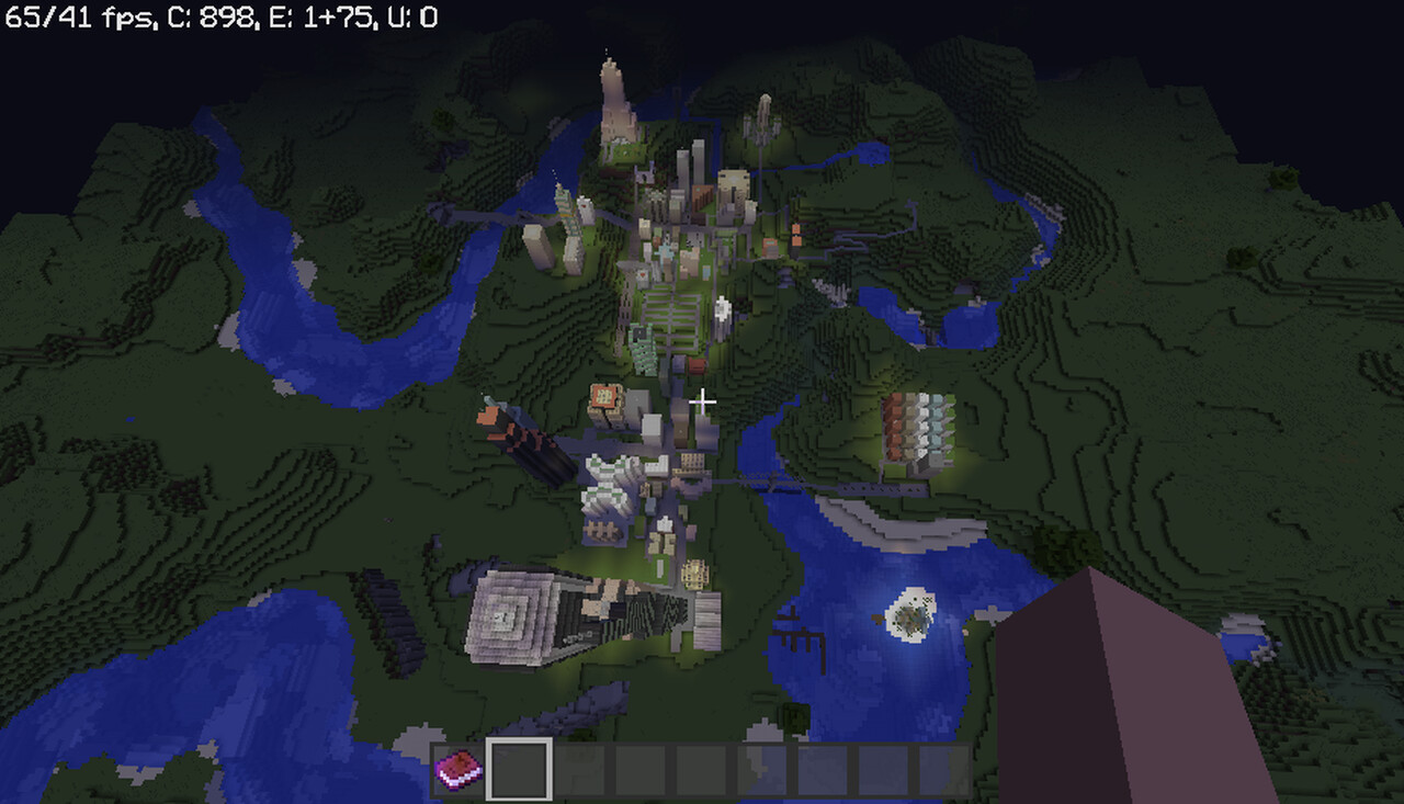 MINIATURE CITY v1.0.0 Minecraft Map