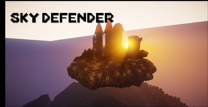Sky Defender [1.8-1.16] PvP Strategy Defense UHC Minecraft Map