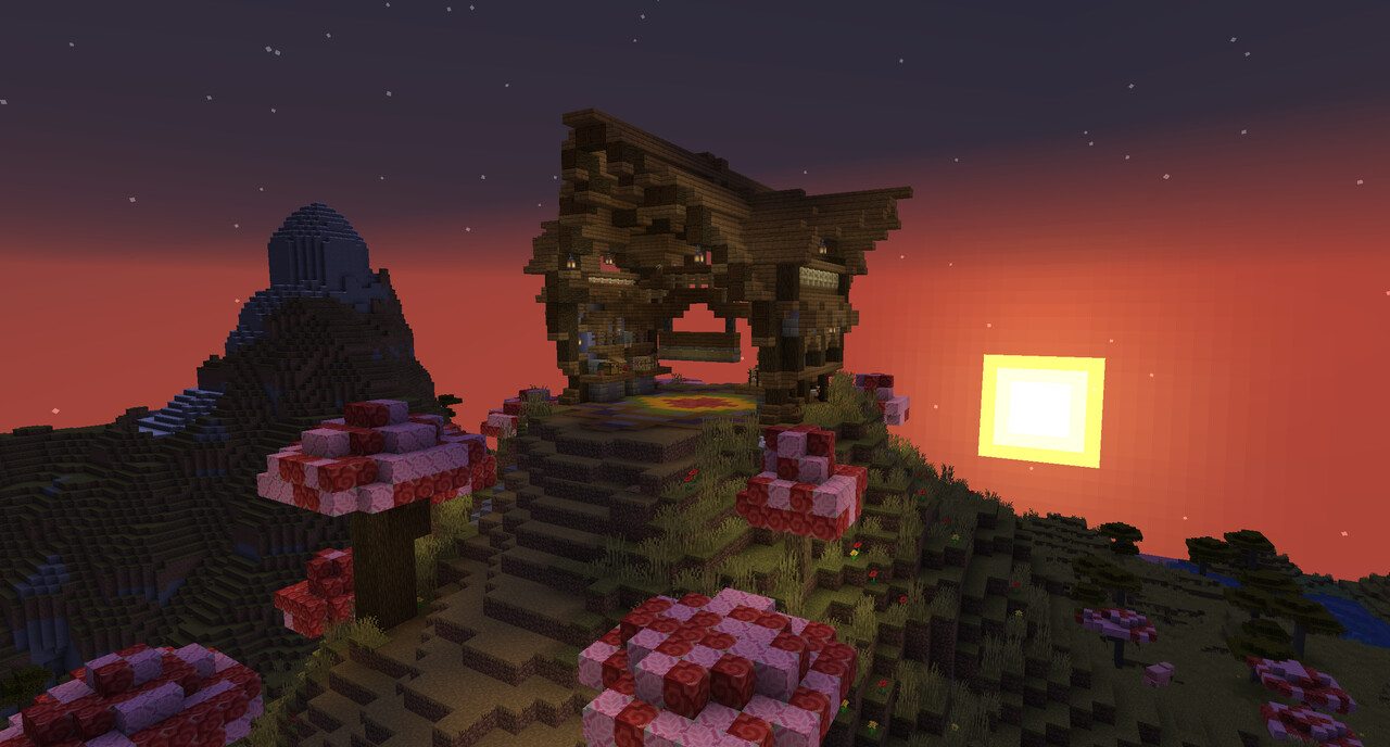 Perfect, Simple, Server spawn. Minecraft Map