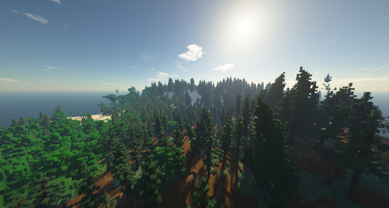 Iris Custom Map Generation Minecraft Map