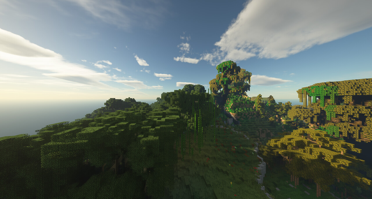 Iris Custom Map Generation Minecraft Map