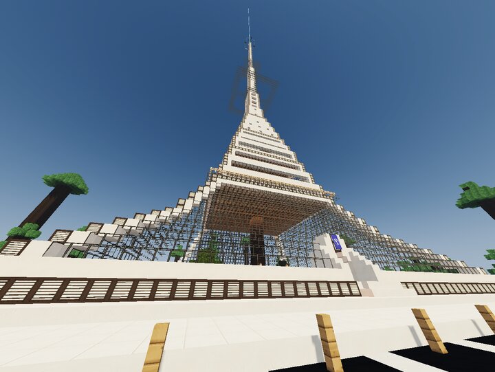 The Futuristic Skyscraper Minecraft Map