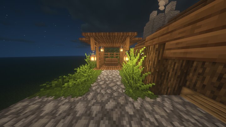 Melon's Custom Garden House #1 Minecraft Map