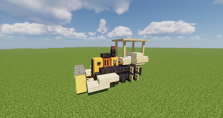 Small Bulldozer Minecraft Map