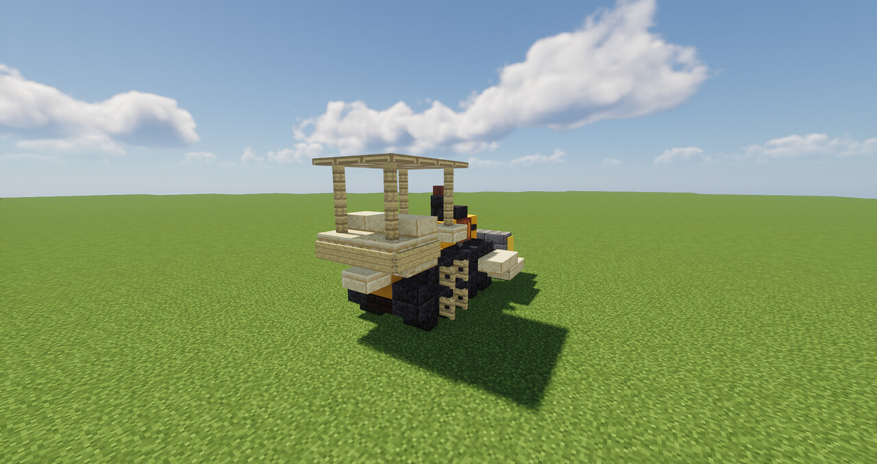 Small Bulldozer Minecraft Map