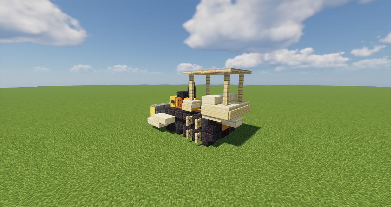 Small Bulldozer Minecraft Map