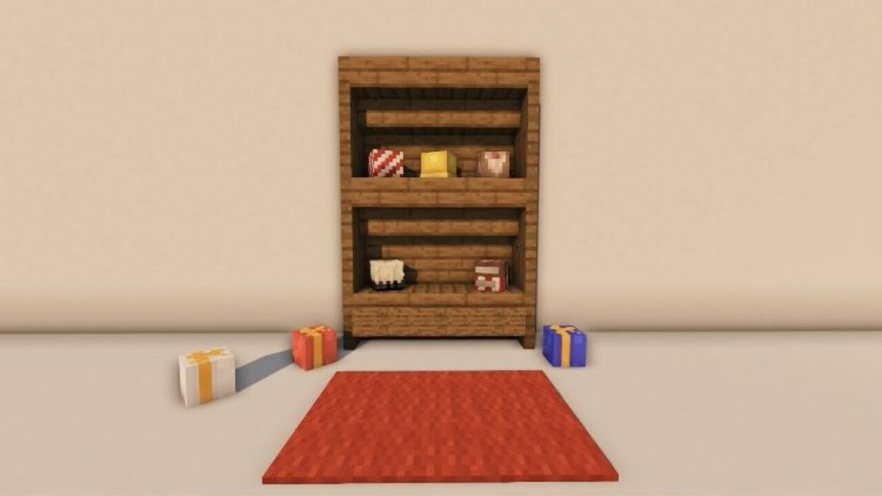 Minecraft: How to Design your Interiors for Christmas Minecraft Map