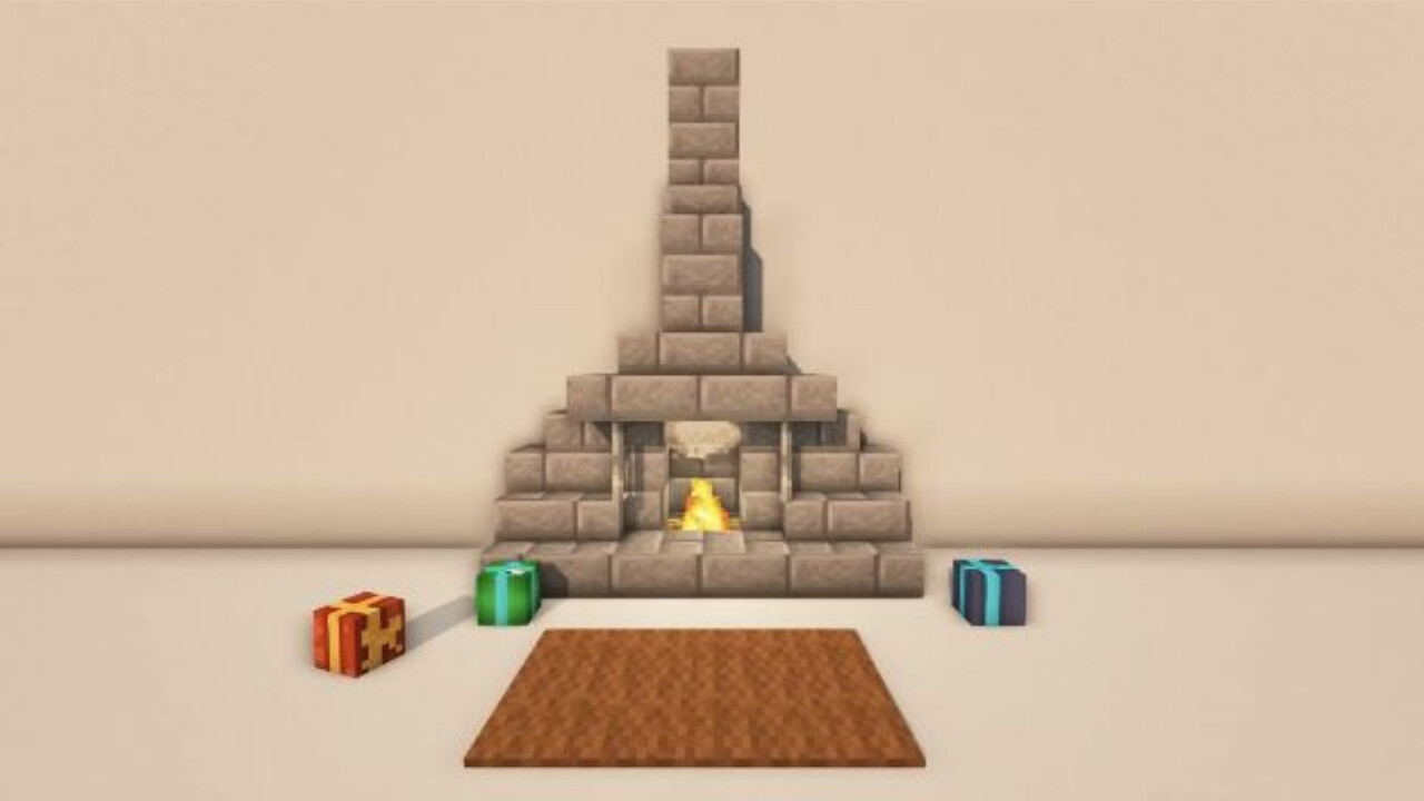 Minecraft: How to Design your Interiors for Christmas Minecraft Map