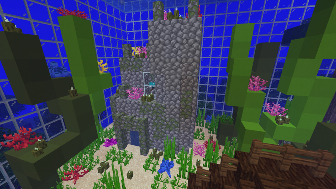 Fish Tank Living - Version 1.15.1 Minecraft Map
