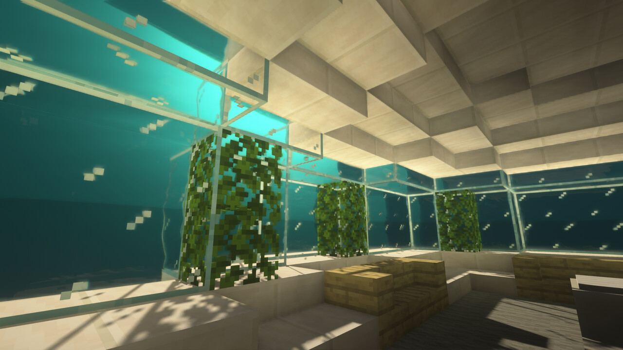 Underwater Mansion Minecraft Map