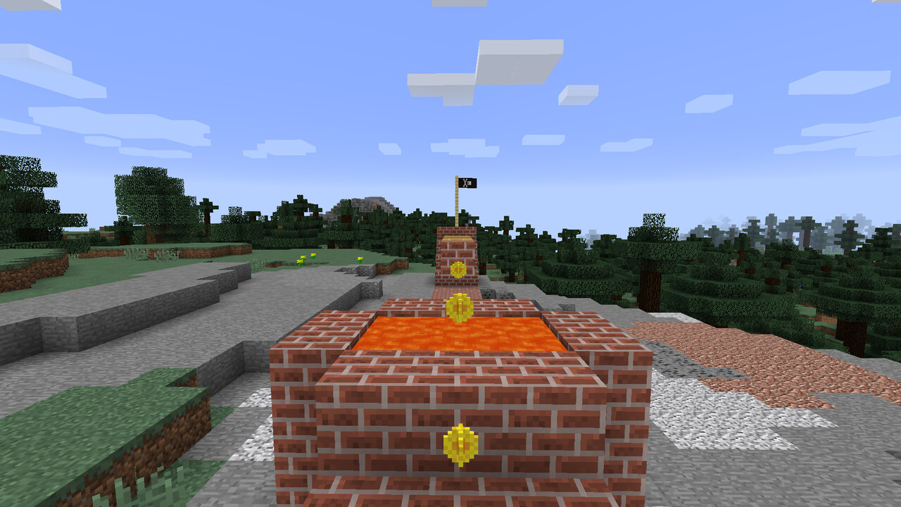 Super Mario Course Minecraft Map