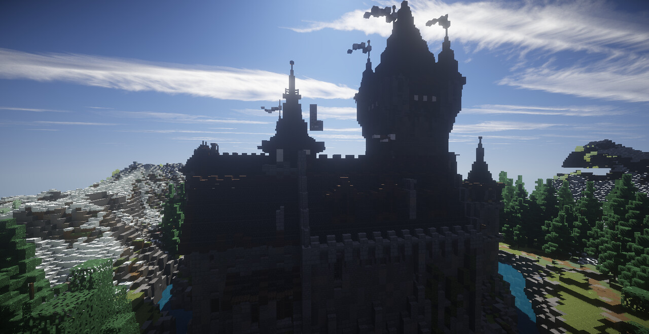Castle de Poindestre | German Castle Minecraft Map