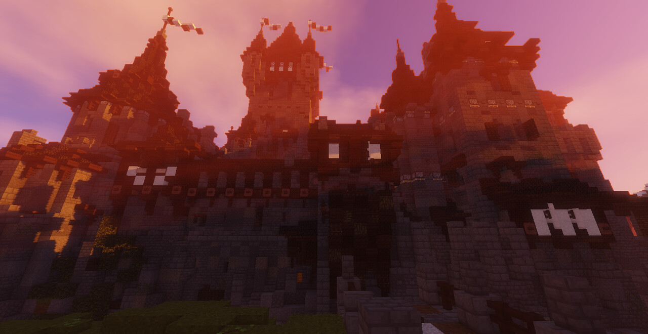 Castle de Poindestre | German Castle Minecraft Map
