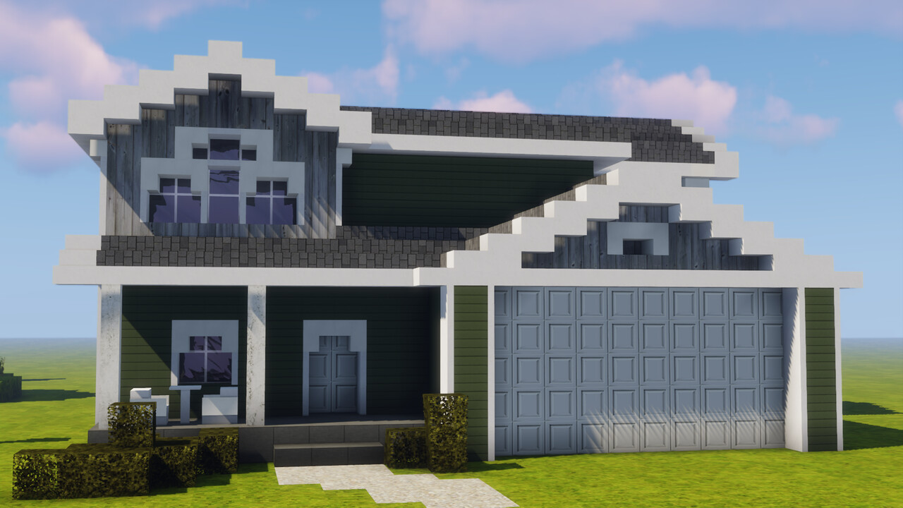 Suburban house Minecraft Map