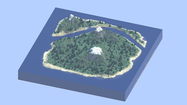 Spruce Islands Minecraft Map