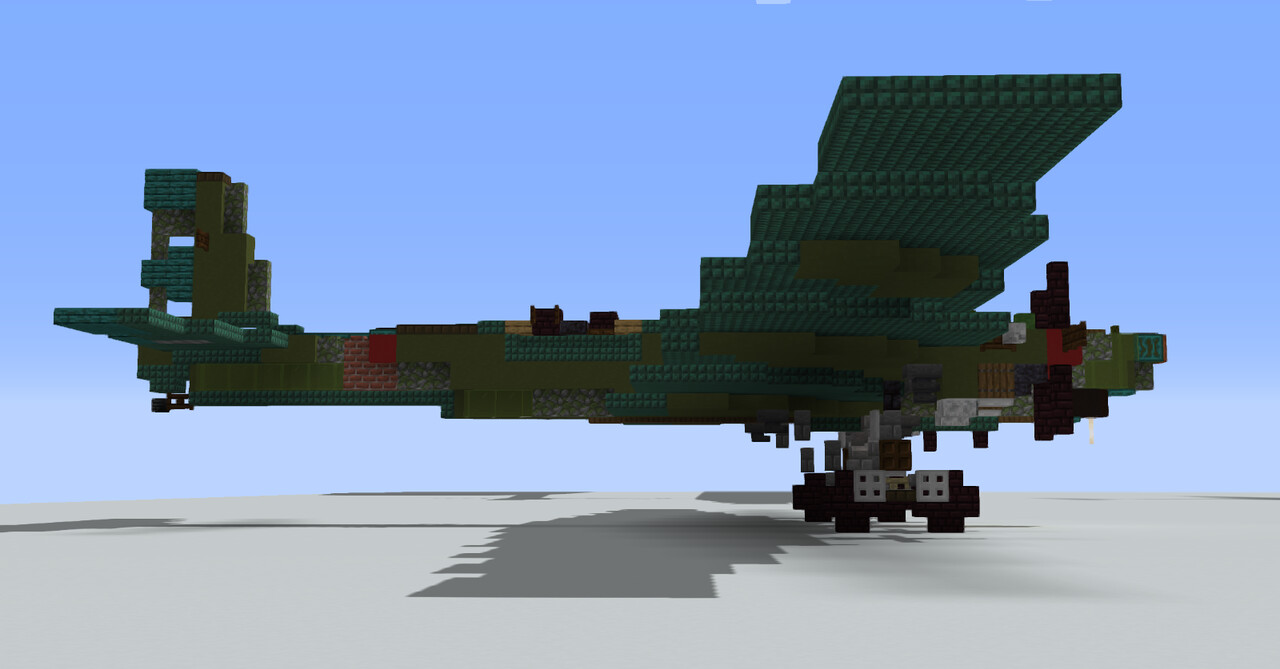Tupolev TB-3 (WW2 Soviet Bomber) Minecraft Map