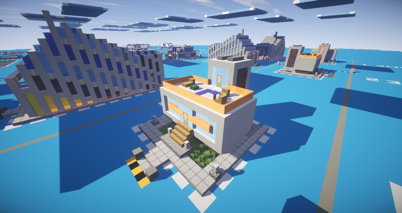 External Building Templates for the Infinity Project Minecraft Map