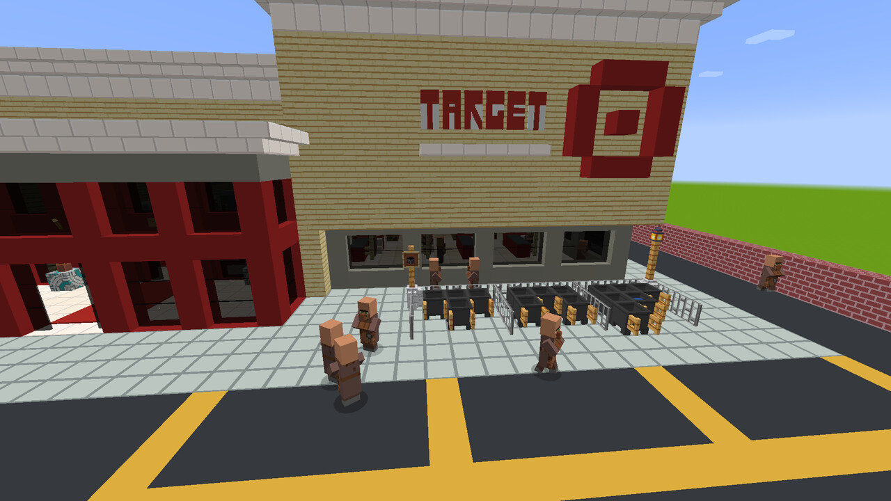 Target Store Minecraft Map
