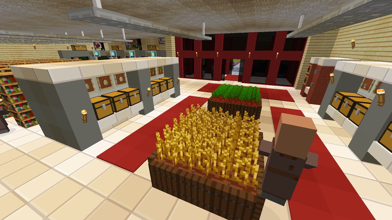 Target Store Minecraft Map