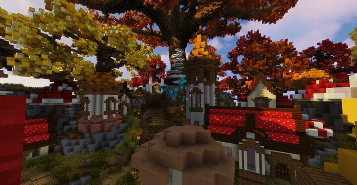 Autumn forest Minecraft Map