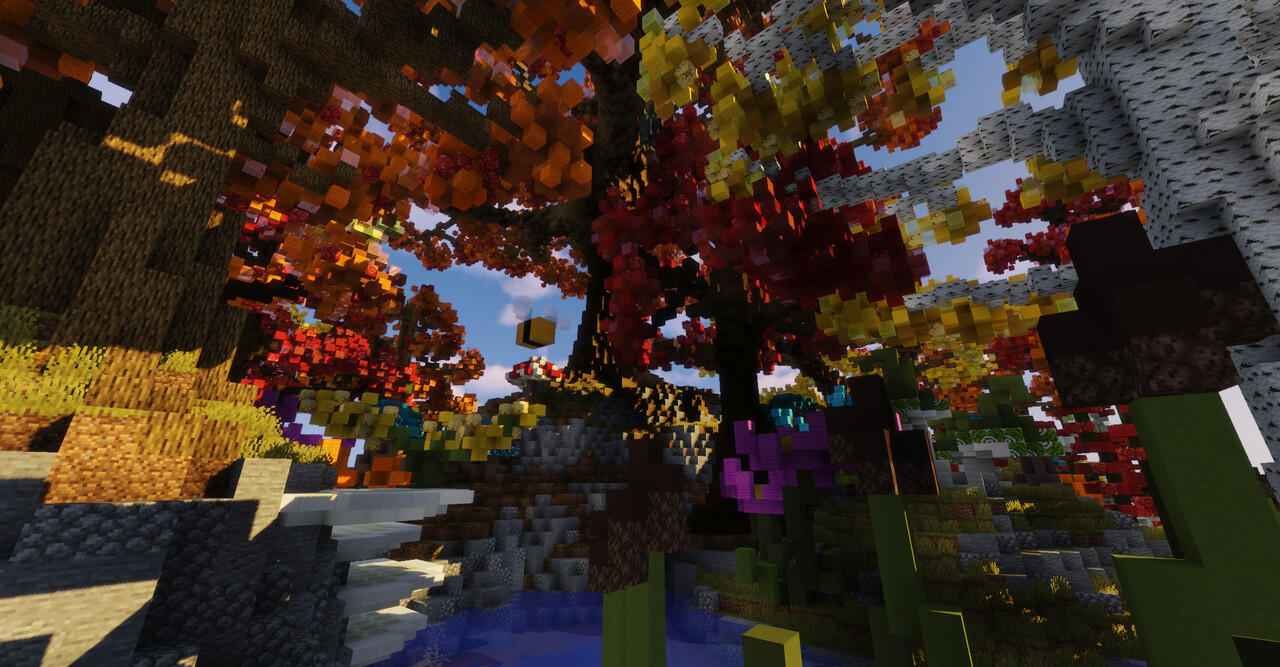 Autumn forest Minecraft Map