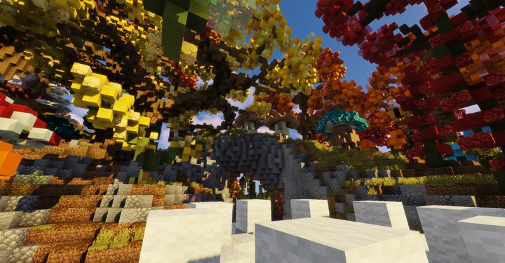 Autumn forest Minecraft Map