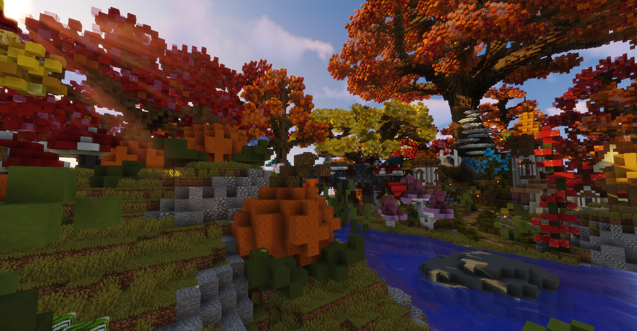 Autumn forest Minecraft Map