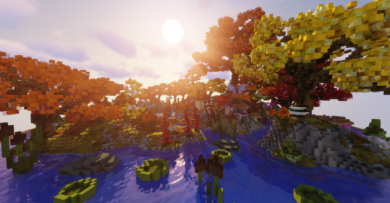 Autumn forest Minecraft Map