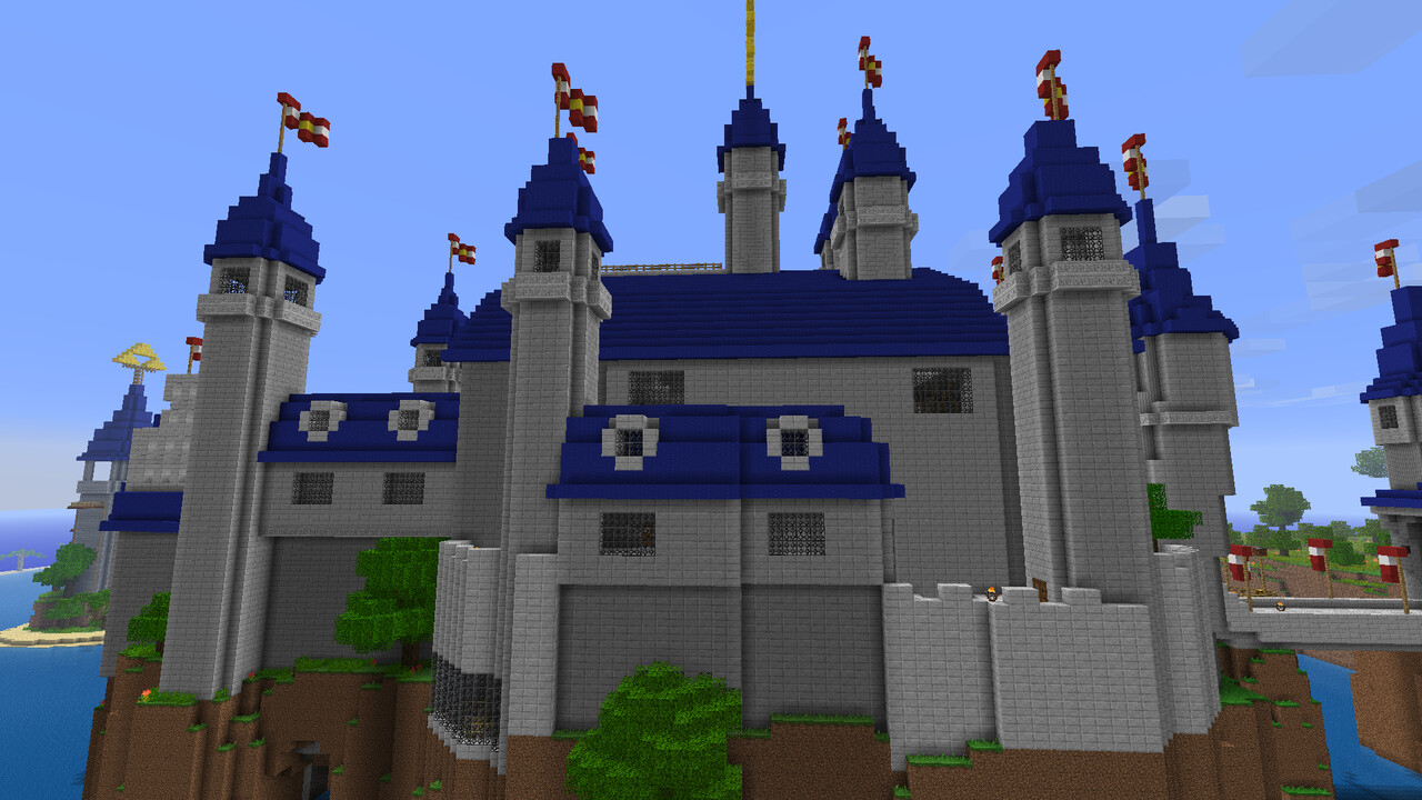 Zelda The Wind Waker Hyrule Castle in Minecraft Minecraft Map