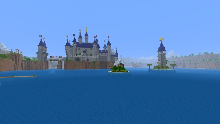 Zelda The Wind Waker Hyrule Castle in Minecraft Minecraft Map