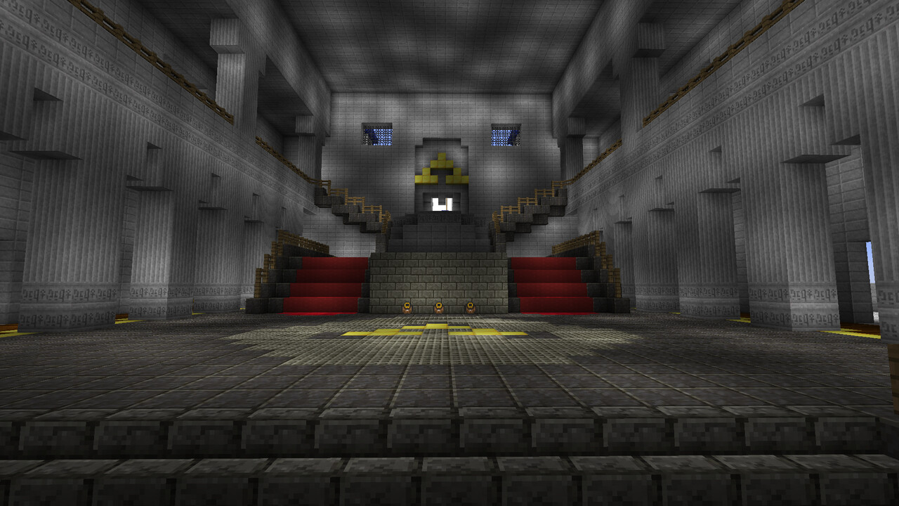 Zelda The Wind Waker Hyrule Castle in Minecraft Minecraft Map