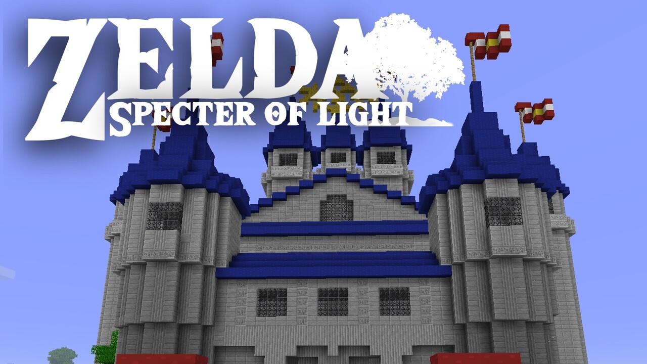 Zelda The Wind Waker Hyrule Castle in Minecraft Minecraft Map