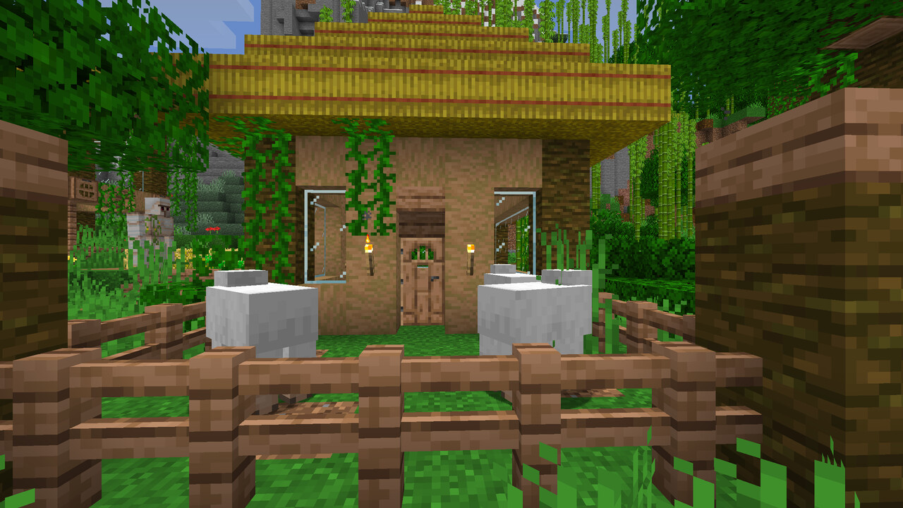 Jungle Village (Custom Village Map) Minecraft Map