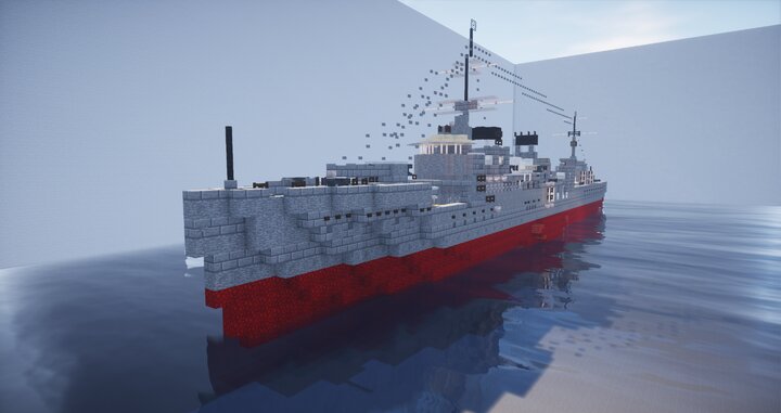 Ijn Kamikaze My First Ship Minecraft Map