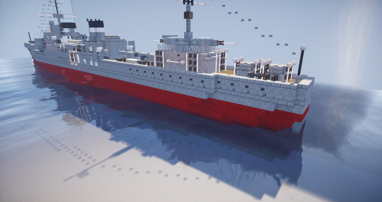 IJN kamikaze (My first Ship) Minecraft Map
