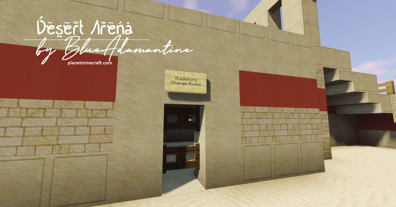 Desert Arena Minecraft Map