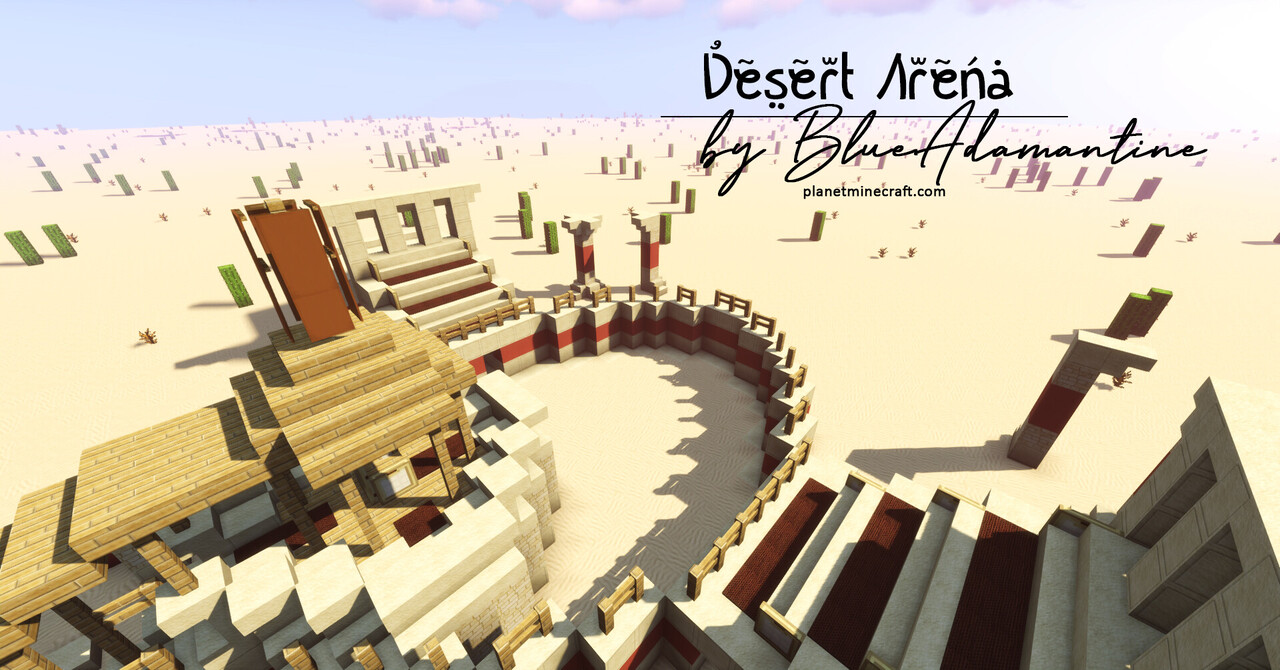 Desert Arena Minecraft Map
