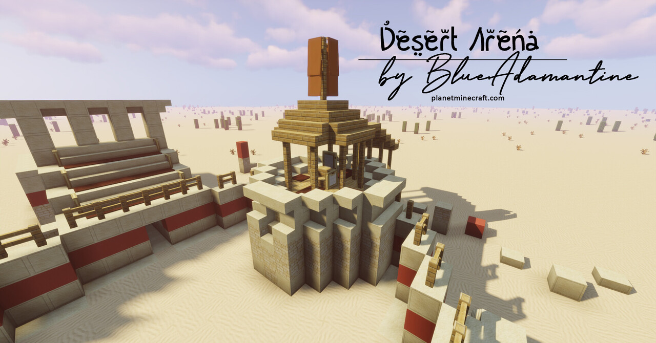 Desert Arena Minecraft Map
