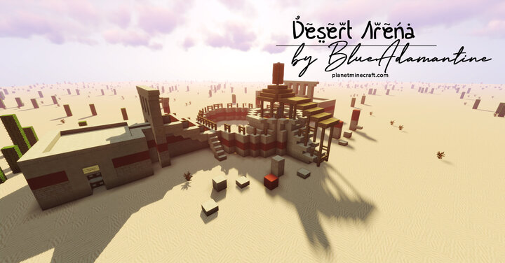 Desert Arena Minecraft Map