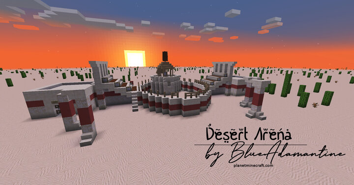 Desert Arena Minecraft Map