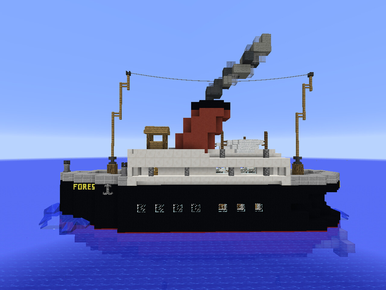 SS Forest Ferry Minecraft Map